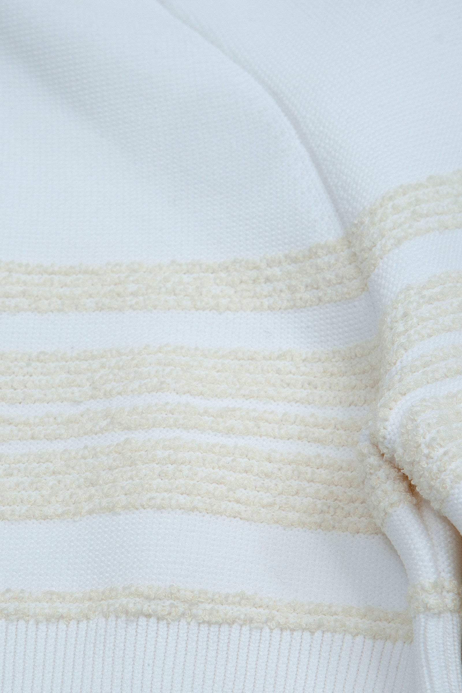 SPORTIVO [Dawn knit polo white/ivory]